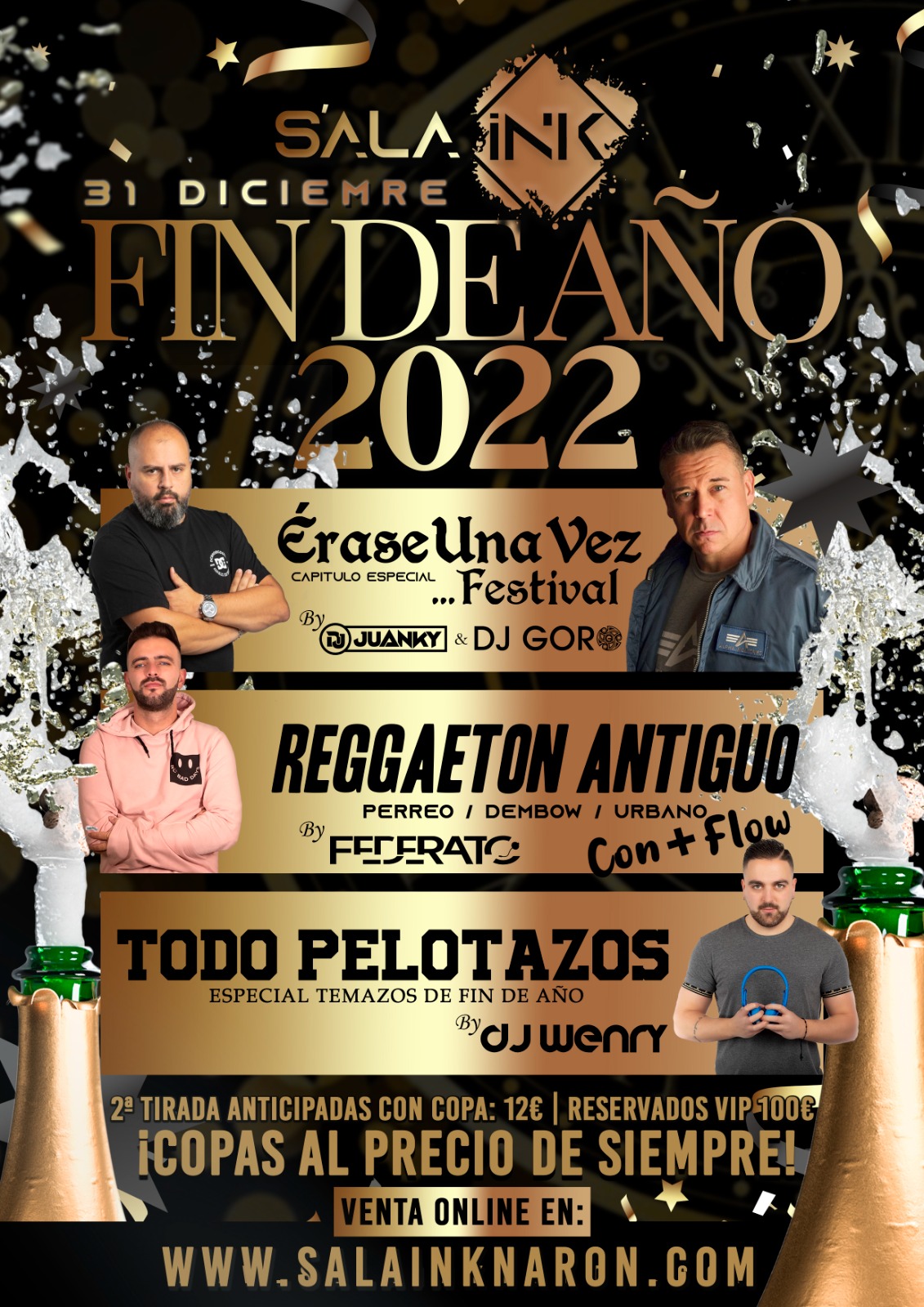 Fin de Año 2022 @ Sala INK - Dj Goro